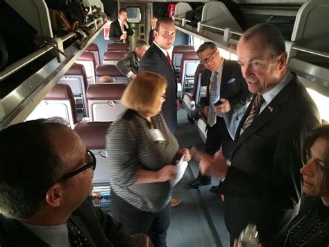 New Jersey Politicans Lobbyists Walk To Washington
