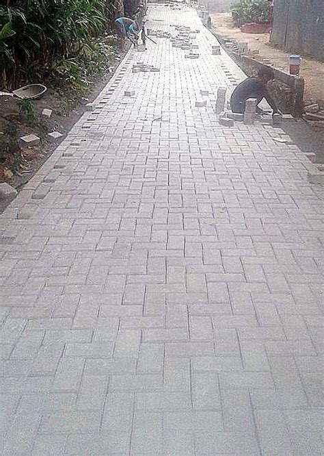 Pemasangan Paving Block Model Bata Paving Block Indonesia