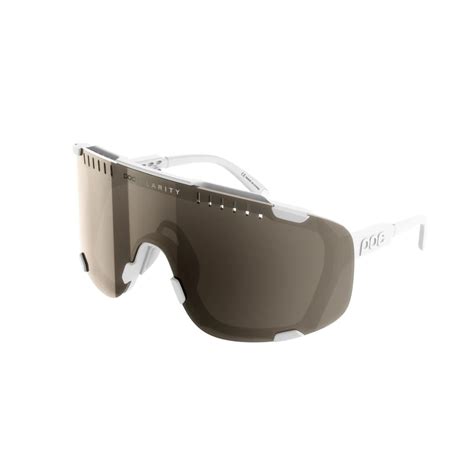 Poc Devour White Goggles Brown Lens Protection And Style On Your
