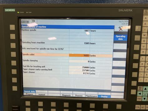 Grob G550 5 Axis Hmc 2017 Renishaw Probe Mist Collector