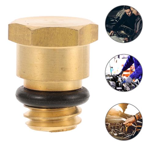 Chichumid Golden Separator Drain Plug 1pcs For Engine Oil Pressure