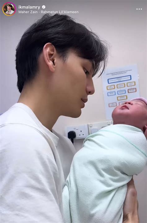 Tahniah Ikmal Amry And Isteri Selamat Timang Cahaya Mata Kedua