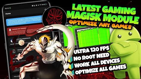 Magisk Modules No Root Unlock Max Fps 6090120fps All Android