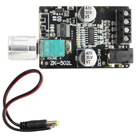 خرید ماژول بلوتوث صوتی ZK-502L با توان خروجی متغیر