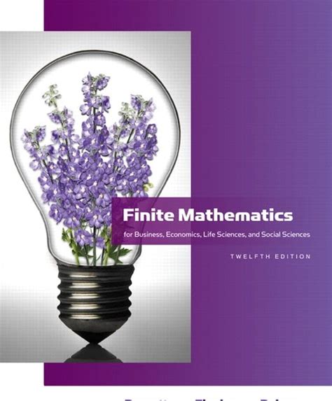 Finite Mathematics For Business Economics Life Sciences And Social Sciences 12th Edition Pdf