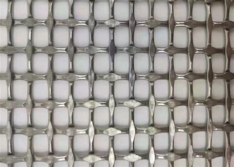 Sgs 0 6m 1 5m Stainless Steel Mesh Cladding Facades Curtain Wall Metal Mesh