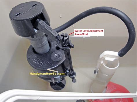 How To Replace A Toilet Fill Valve Part 5 Handymanhowto
