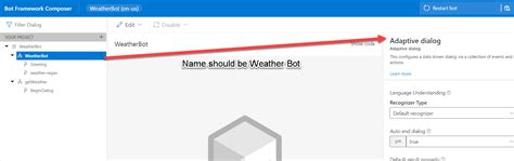 Dialog Name Display Wrong In Right Side Panel · Issue 5427 · Microsoftbotframework Composer