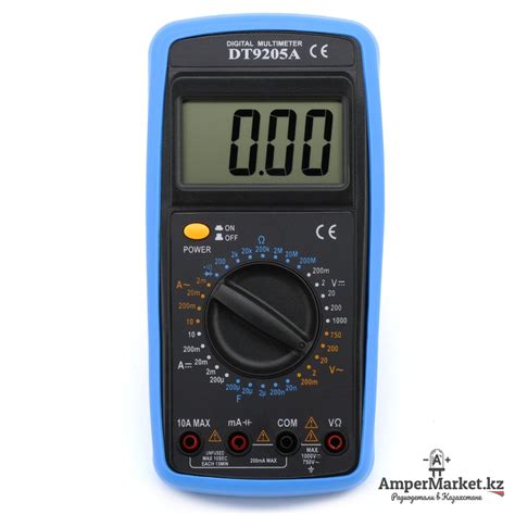 Цифровой мультиметр DT-9205A | AmperMarket.kz