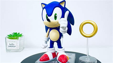 Nendoroid 214 Sonic The Hedgehog Figure Unboxing Youtube