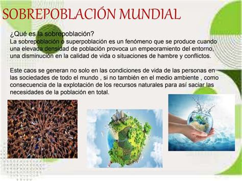 Sobrepoblación Mundial Pptx