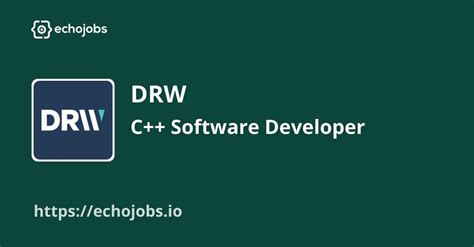 Drw Is Hiring C Software Developer Rrustjob