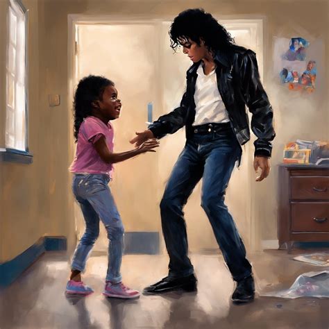 Michael Jacksons Little Daughter Gets In Fanart