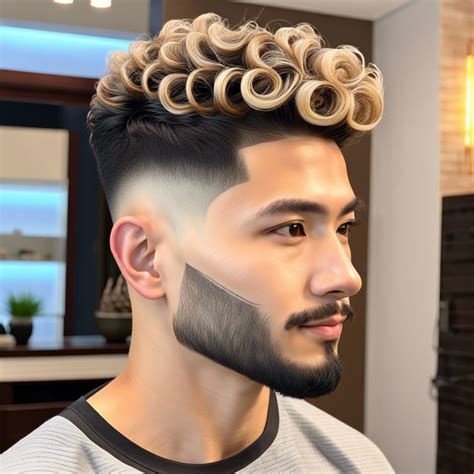 15 Creative Perm With Fade Hairstyles To Inspire Your Next Look Burst