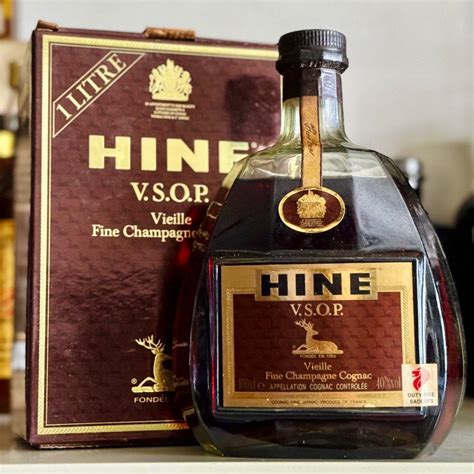 1l 1980s Hine Vsop Vieille Fine Champagne Cognac Hobbies And Toys