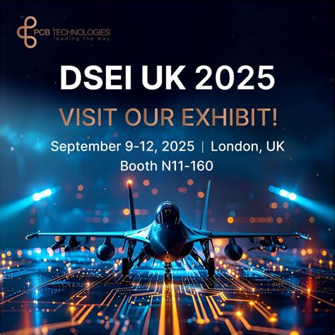 Dsei Uk 2025 Pcb Technologies Ltd