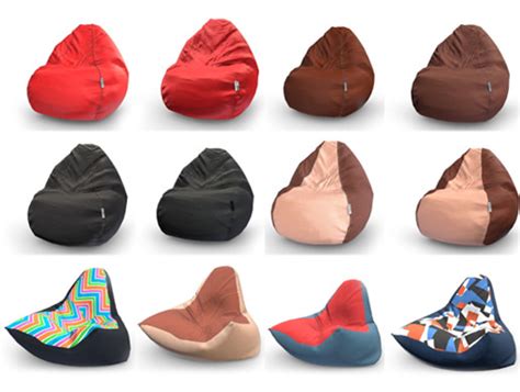Bean Bag Collection 3d Furniture Unity Asset Store
