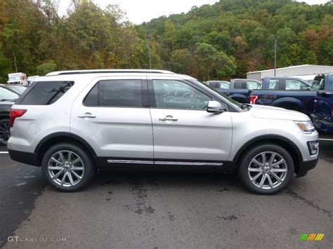 2017 Ingot Silver Ford Explorer Limited 4wd 123196105