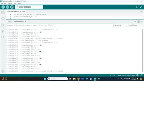 getting app inventor to work with ble and seeeduino esp32c3 mit app