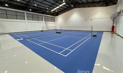 สนามแบดมินตันภายใน Mektec Manufacturing Corporation Thailand Ltd Pb Sport