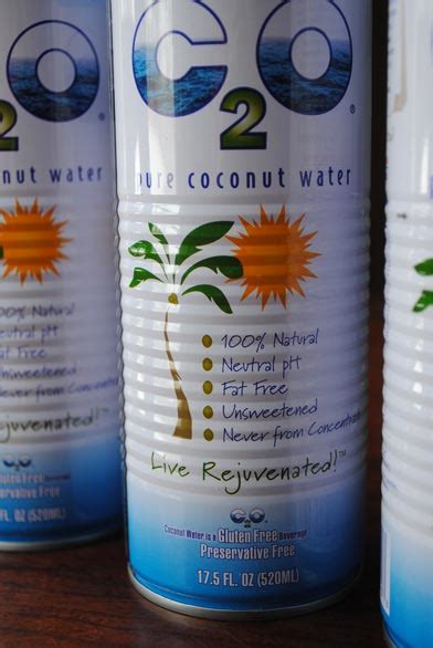 Review C2o Pure Coconut Water
