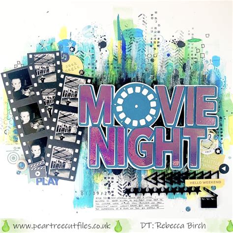 Movie Night Peartree Cutfiles