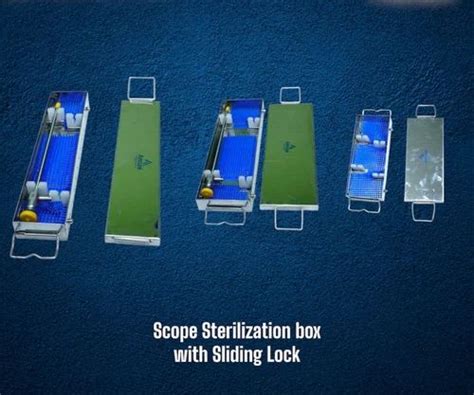 Stainless Steel Arthroscope Sterilization Box Reusable For Hospital