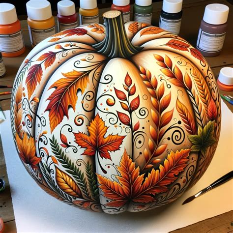 100 Unique Pumpkin Painting Ideas Way Easier Than Carving Veganoga
