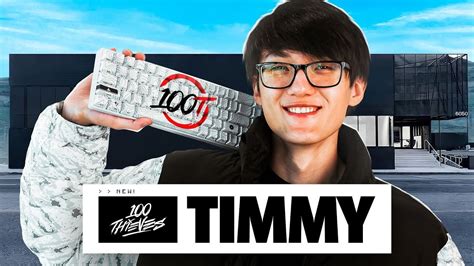 Iitztimmy Joins 100 Thieves Youtube