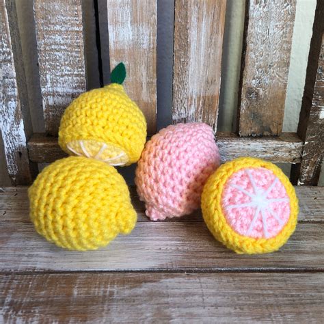 Stuffed Lemon Lemon Toys Fruits Decor Nursing Toys Lemon Plushies Etsy