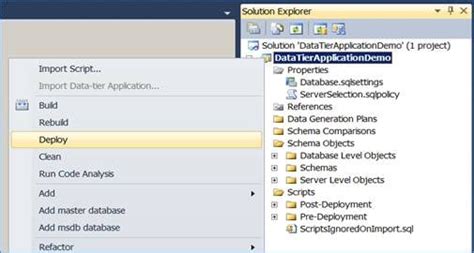 Upgrading Data Tier Applications In Sql Server 2008 R2 Database Journal