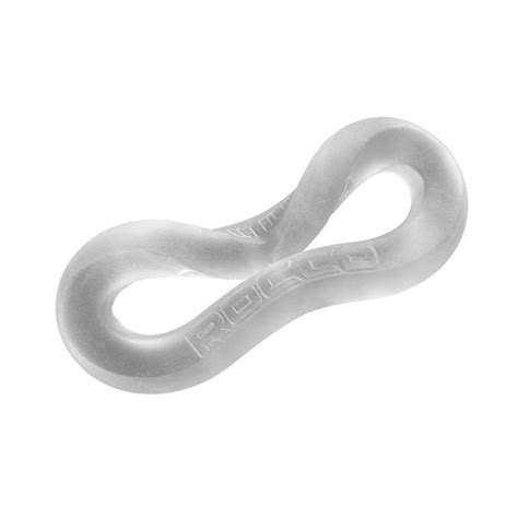 The Rocco 3 Way Wrap Cock Ring Clear Jock Poppers And Adult Store