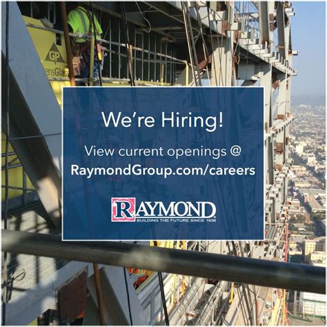 The Raymond Group On Linkedin Raymond Is Hiring Across Our Group Of