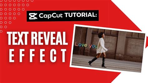 Capcut For Beginners Text Reveal Effect Youtube