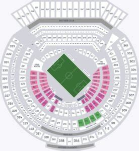 Oakland Coliseum Seating Plan With Seat Numbers And Rows