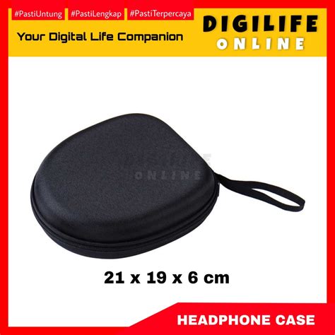 Jual Case Headphone Eva Casing Kotak Tempat Wadah Universal Headset