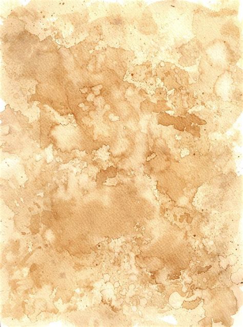 Coffee Stained Paper Background