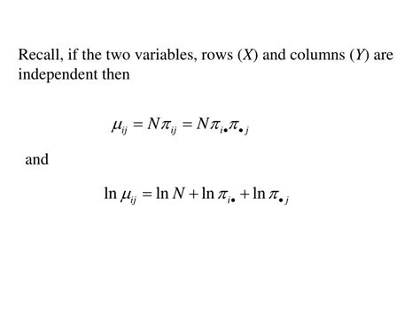 Ppt Discrete Multivariate Analysis Powerpoint Presentation Free Download Id410021