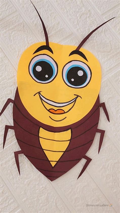 Day 12 ️ Cockroach Face Mask How To Make Cockroach 100dayschallenge