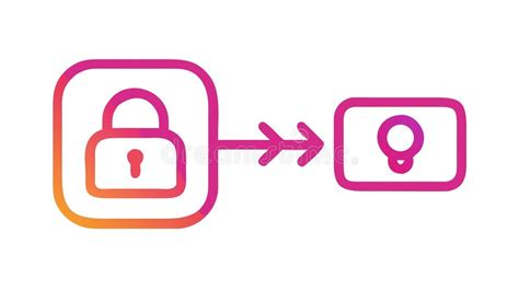Password Reset Flow Icon Security And Access Management Vector