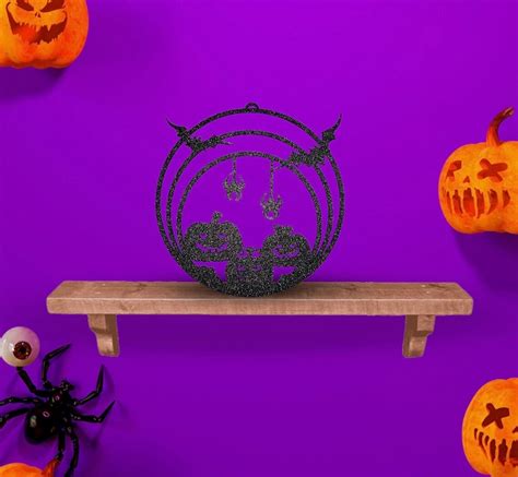 Halloween Wall Art Decor Spooky Wall Decor Pumpkin Decor Bedroom Wall