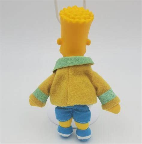 Vintage The Simpsons Bart Simpson Plush Vynal Figure 1990 20th Century Fox 6 4558718764