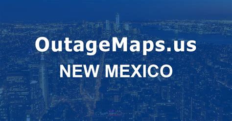 New Mexico Power Outages Map