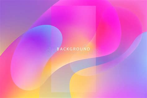 Minimal Modern Background Presentation With Abstract Fluid Shape Gradient Light Color Stock