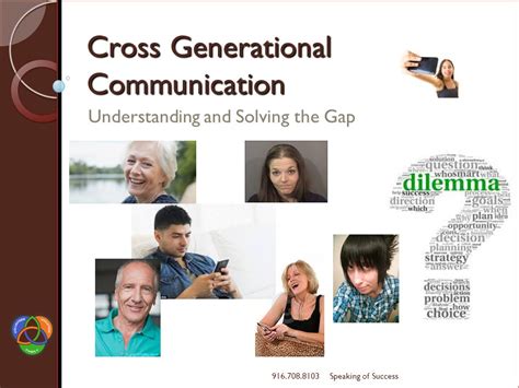 Cross Generational Communication Understanding And Solving The Gap