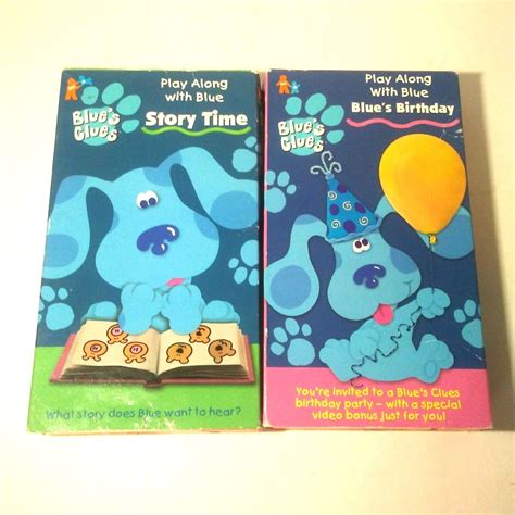 Blues Clues Vhs Tapes At Gilberto Morales Blog