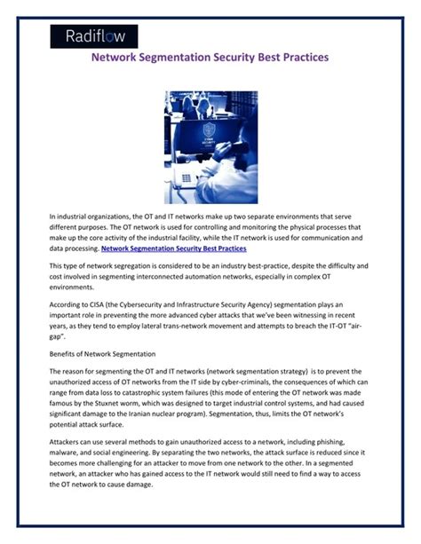 Ppt Network Segmentation Security Best Practices Powerpoint