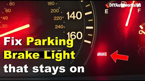2001 Honda Accord Emergency Brake Light Stays On Shelly Lighting