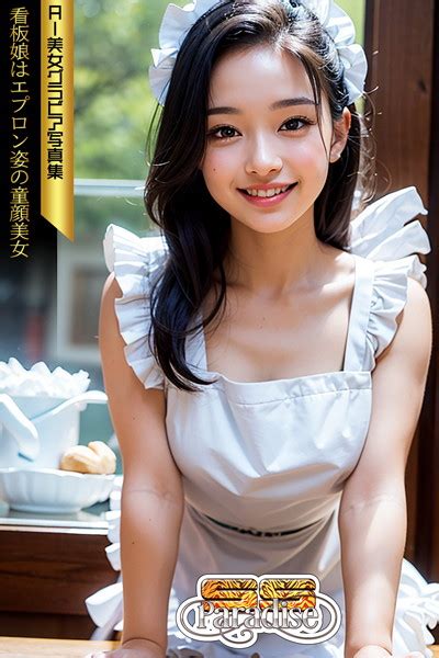 Ss Paradise 看板娘はエプロン姿の童顔美女 Ai美女グラビア写真集 Ss Paradise Fanzaブックス