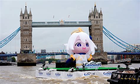 Genshin Impact Conquers London With Massive 6 Meter Tall Paimon Anime